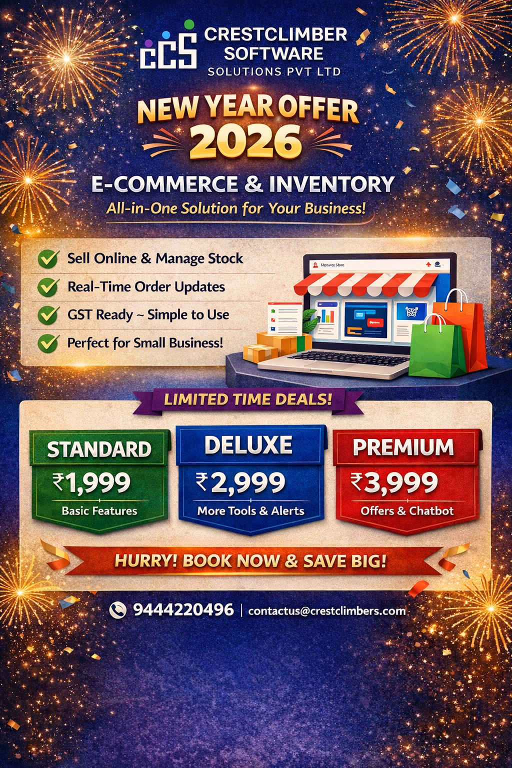 New Year Offer | Crestclimber Software